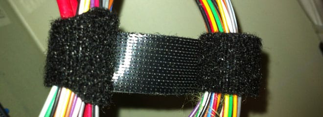 Hook and Loop Wrap Strap for Wire & Fiber Management Hook and Loop Wrap Strap for Wire & Fiber Management